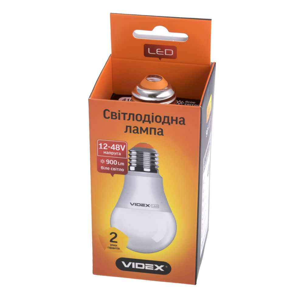 Лампа світлодіодна 10Вт 12-48V, E27, 4100K, VIDEX (VL-A60e-10274) від 158 грн - РАДИОМАГ РКС ...